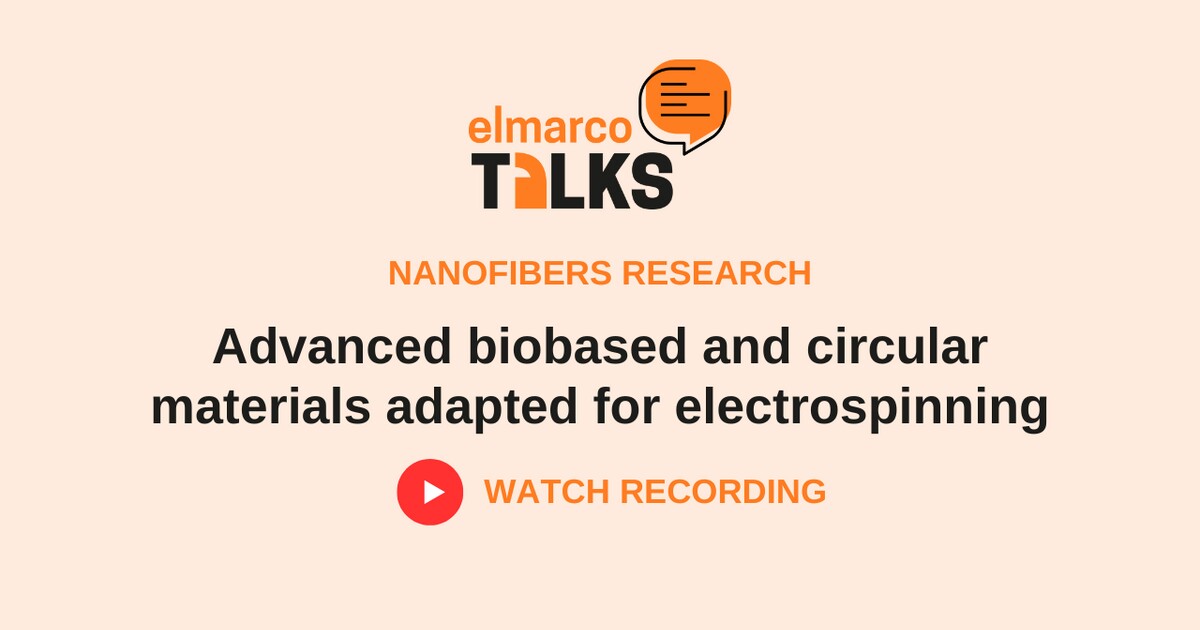 Advanced materials adapted for electrospinning | Elmarco